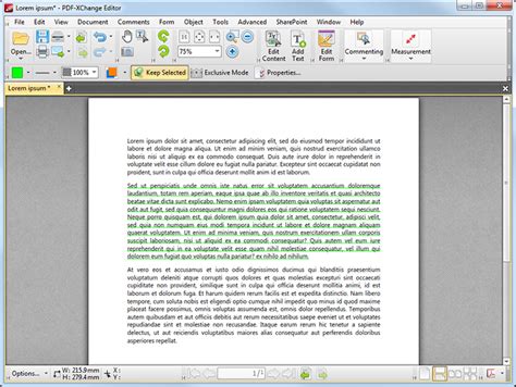 tabs guide tools comment and markup tools underline text tool