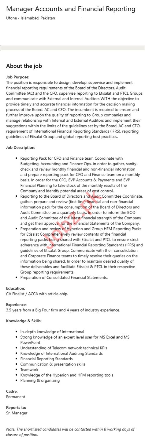 financial reporting job description naukri request get returns