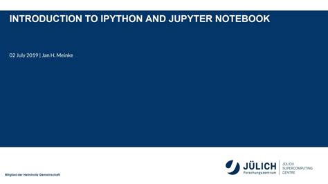 high performance computing with python introduction to ipython and