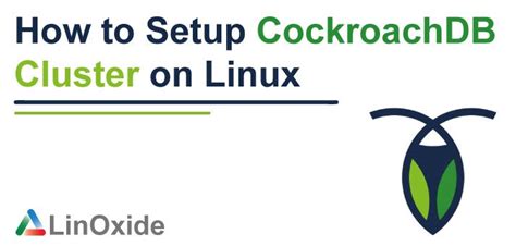 cómo configurar el clúster de cockroachdb en linux conpilar es