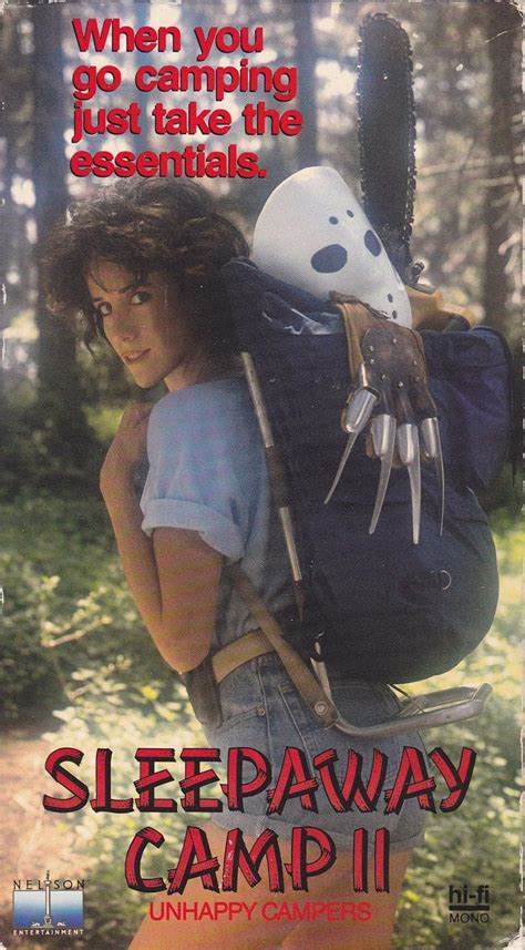 Sleepaway Camp Ii Unhappy Campers [vhs] Pamela