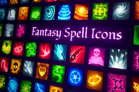 100 Skill Icons Pack 2d Icons Unity Asset Store