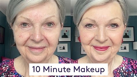 An Easy Everyday Makeup Look For Older Women In 10 Minutes Cool Tone
