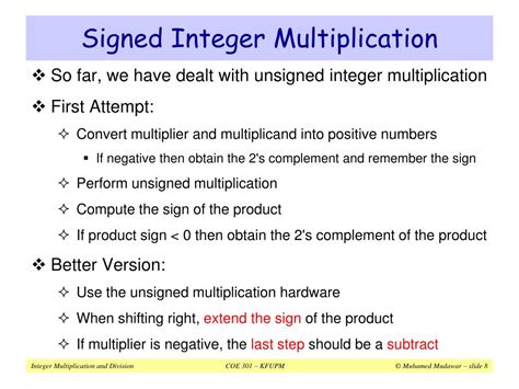 ppt integer multiplication and division powerpoint presentation free