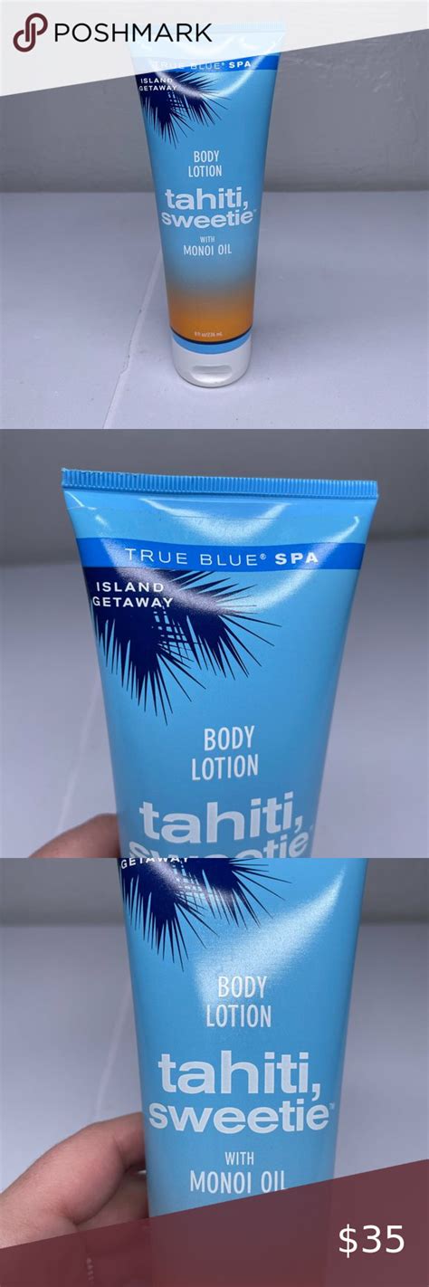 Bath And Body Works True Blue Spa Tahiti Sweetie Body Lotion 8 Oz Retired