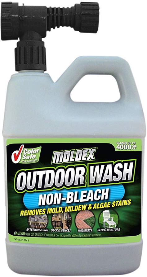 Moldex Mold Mildew And Algae Stain Remover Non Bleach Outdoor Wash 56