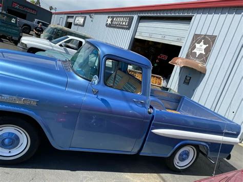 1959 Chevrolet Apache 3100 Shortbed Fleetside Pick Up Truck Restoration
