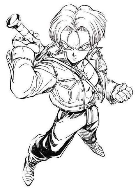 Pin By Shawnna Bramblett On Trunks Briefs♡ Dragon Ball Super Manga