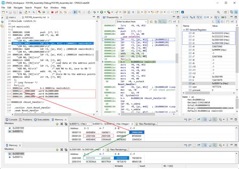 gcc inline assembly code code inside out