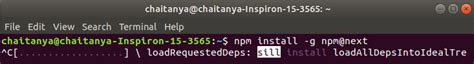 how to update npm geeksforgeeks