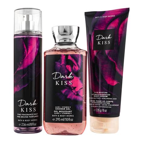 Order Bath And Body Works Dark Kiss T Set Shower Gel Body Cream