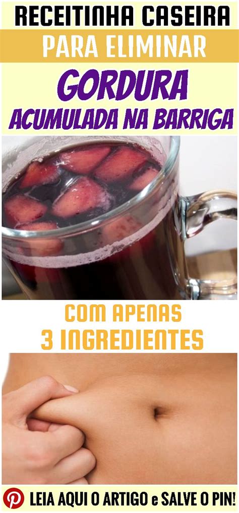 Receita Caseira Para Queimar Gordura Em 2020 Queima De Gordura
