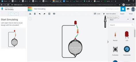 how to design and simulate circuits using tinkercad