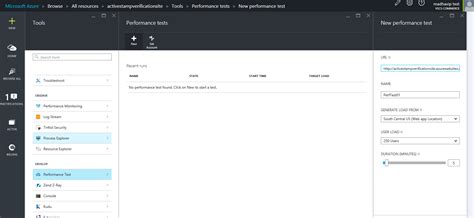 announcing public preview for performance load testing of azure webapp