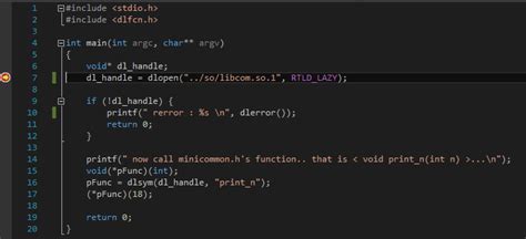 visual c for linux development debugging shared library stack overflow