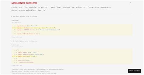 react dnd issue 3461 codesandbox