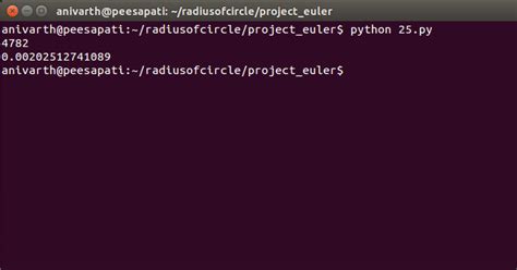 problem 25 project euler solution with python