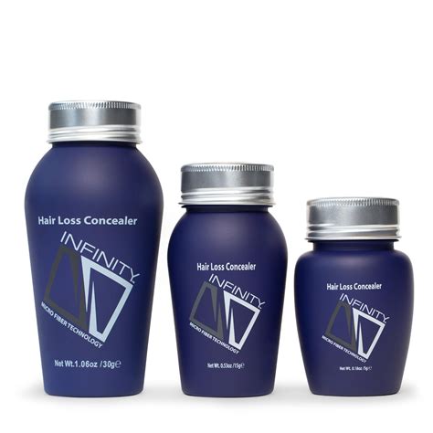 Infinity Hair Building Fibers To Conceal Thinning Hair For