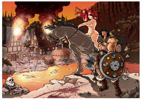 Rule 34 Conan Conan The Barbarian Series Dynamite Comics Female