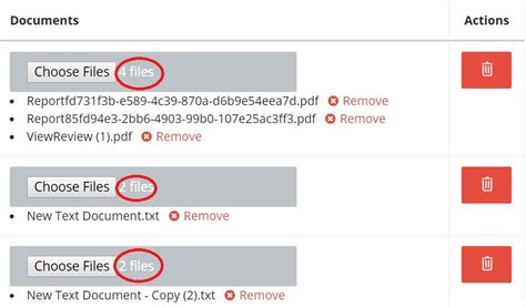 javascript how to remove one file of selected files from