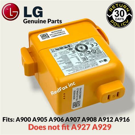 New Oem Lg Cordzero A9 A900 A905 A906 A907 A908 Rechargeable Lithium