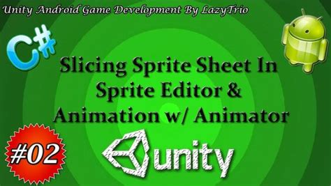 how to make a 2d game in unity slicing sprite sheet in sprite editor
