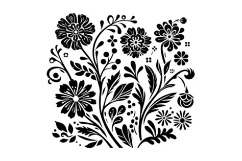 Flowers Svg Bundle Floral Digital Png Graphic By Artful Assetsy