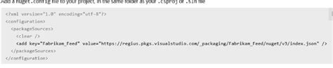 npm nuget restore of azure devops artifacts from within