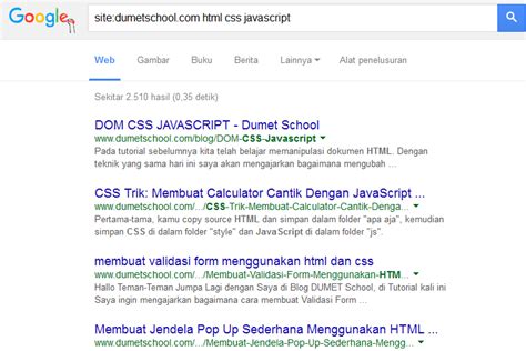belajar html css dan javascript pdf trik mudah