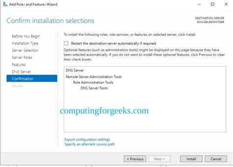 Configure Windows Server 2022 As Secondary Dns Server Computingforgeeks