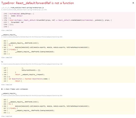 javascript typeerror react default forwardref is not a function