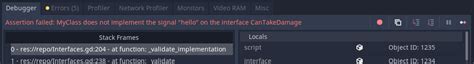 gdscript interfaces godot asset library