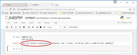 intel® distribution for python development environment setting for