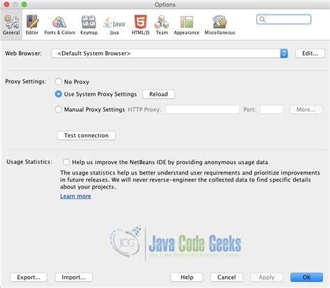netbeans ide tutorial java code geeks 2022
