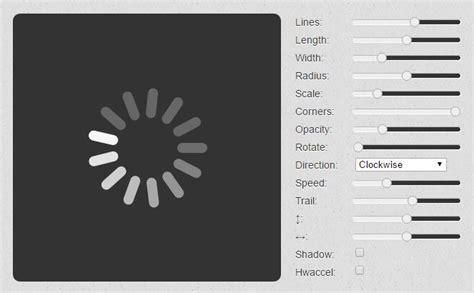javascript and css powered spinner spin js with overlay designer s lab