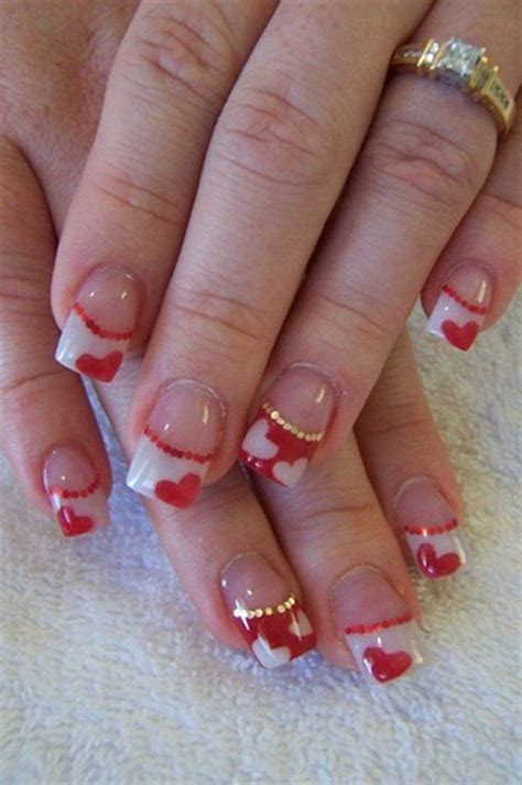 70 Heart Nail Designs Valentines Nail Art Designs Nail Designs
