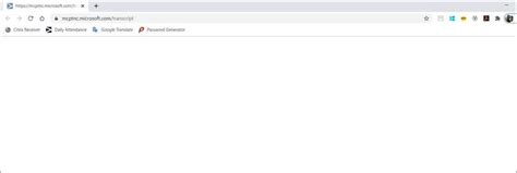unable to fetch transcript id and access code training certification