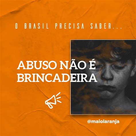 Sindpd Ceará Maio Laranja Mês De Conscientização