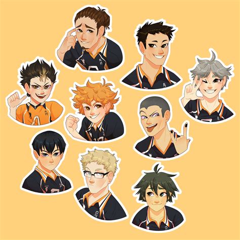 Haikyu Stickers Anime Printables Cute Stickers Anime Stickers My Xxx