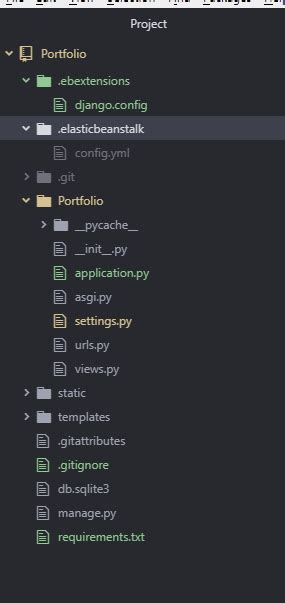 python not found requested url was not found on this server aws