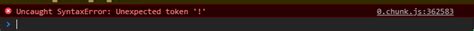 javascript uncaught syntaxerror unexpected token