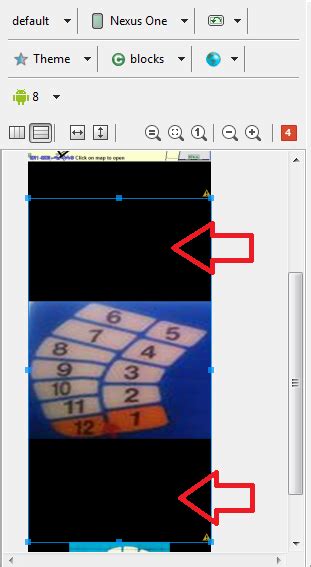 android imageview takes extra black space android ask