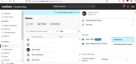 solved webex calling user with multiple devices and same primary