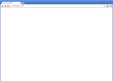 python django template doesn t load anything blank screen stack