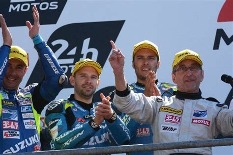 Le Mans Suzuki Sur La Plus Haute Marche Du Podium Des 24 Heures Motos