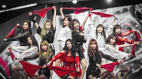 [4k] Iz One 아이즈원 La Vie En Rose 라비앙로즈 Stage Mix Mama Ver 교차편집