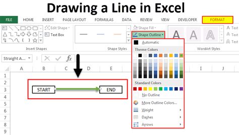 drawing lines vba