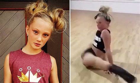 Dance Moms Star Goes Viral With Mind Boggling Hip Hop Video Daily Mail