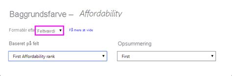 betinget formatering af tabeller i power bi desktop