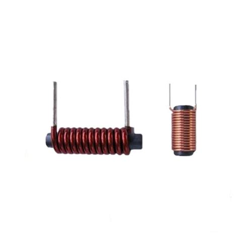 China Customized Copper Wire Ferrite Rod Core Choke Coil Inductor 4 Uh